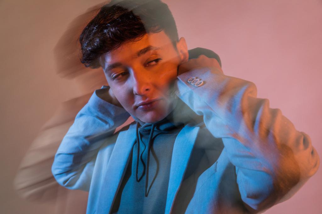 Remo Forrer mit «Watergun» für die Schweiz am «Eurovision Song Contest ...